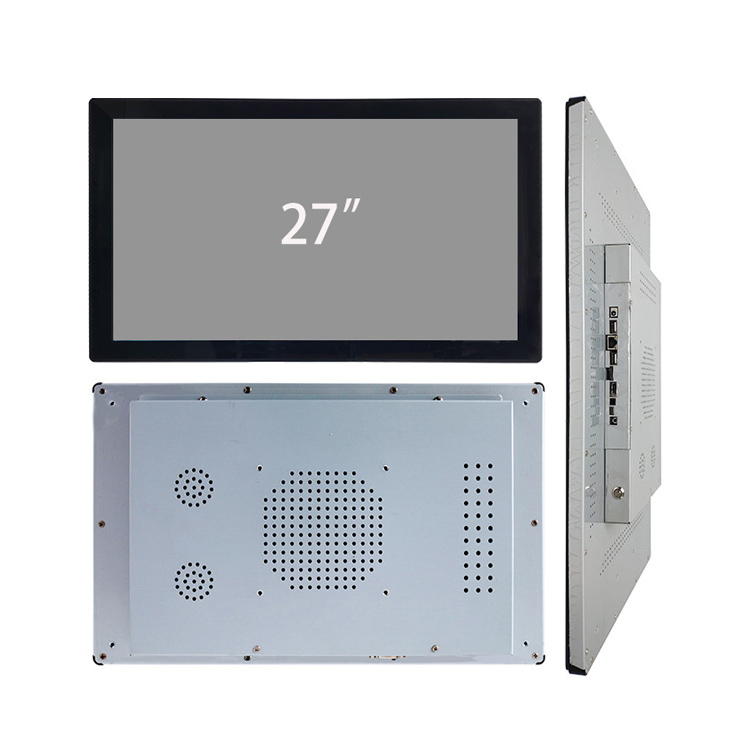 Factory 27 inch Capacitive Touch Monitor Industrial Windows Linux ...